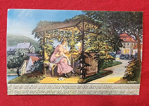 WW2 WWII Nazi Germany German Third Reich color art postcard 1944 | eBay