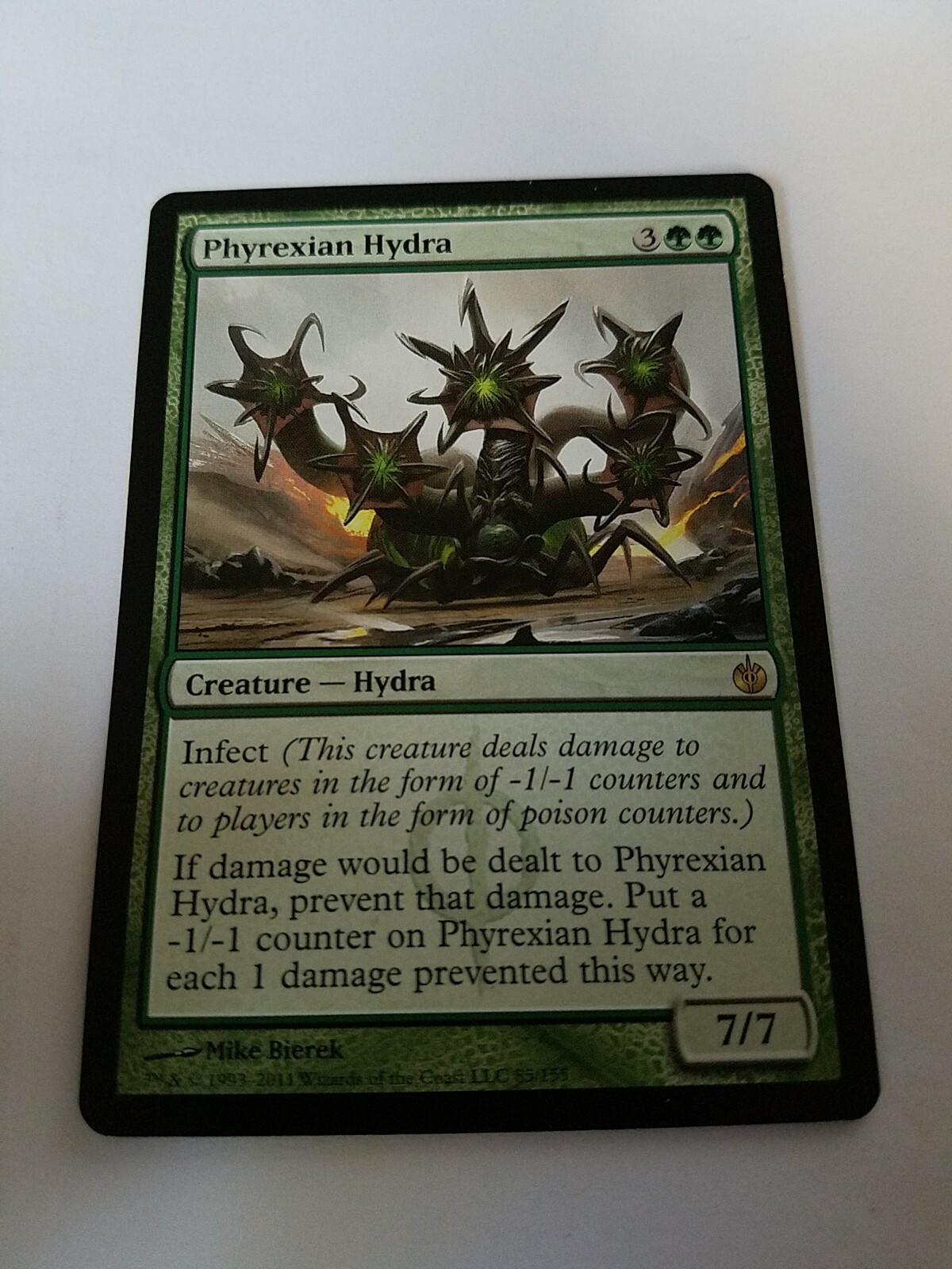 MTG Phyrexian Hydra Mirrodin Besieged Green Rare NM x1 | eBay Australia