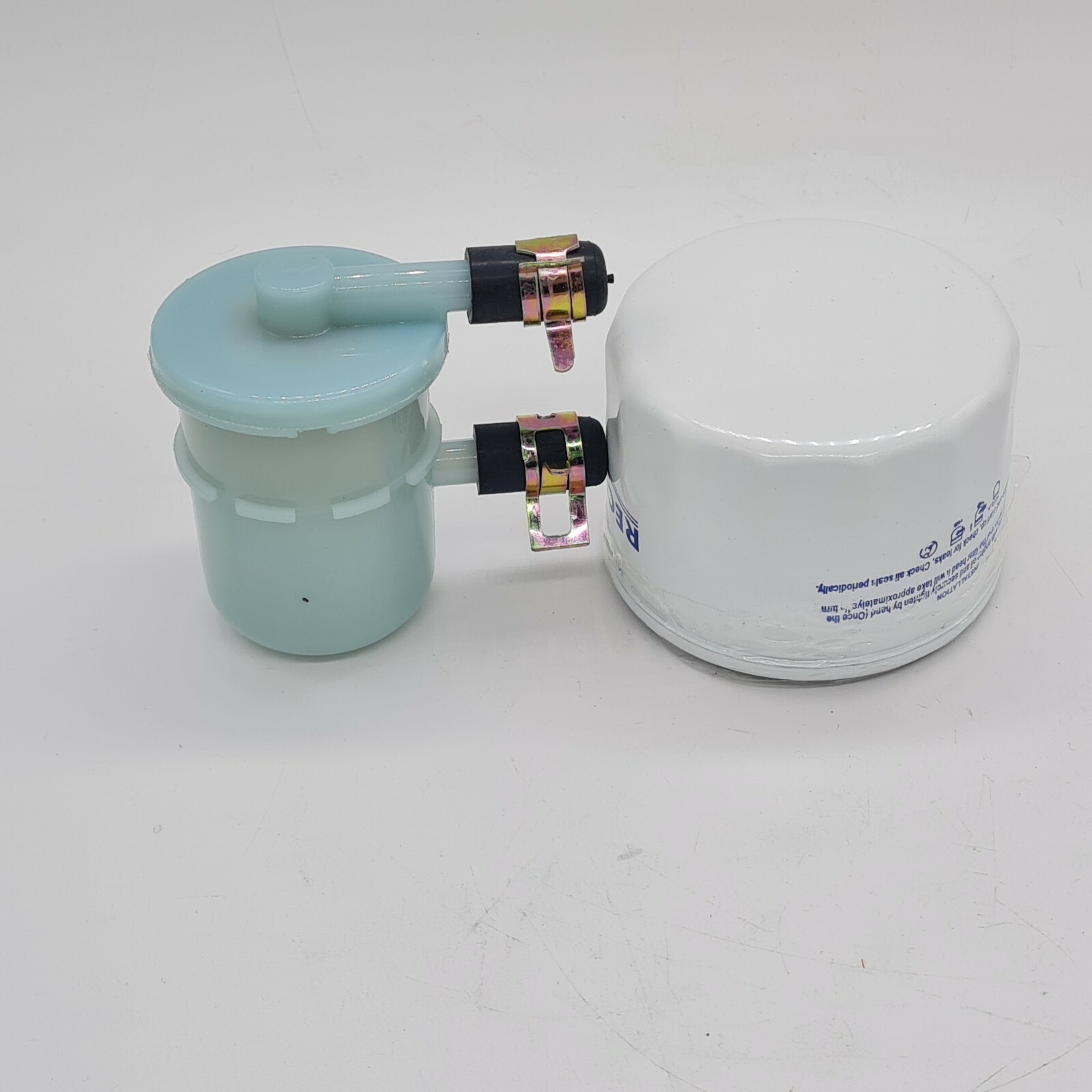 FUEL FILTER & OIL FILTER FOR SUZUKI OUTBOARD 25 30 HP 2000-2006 DF25 ...