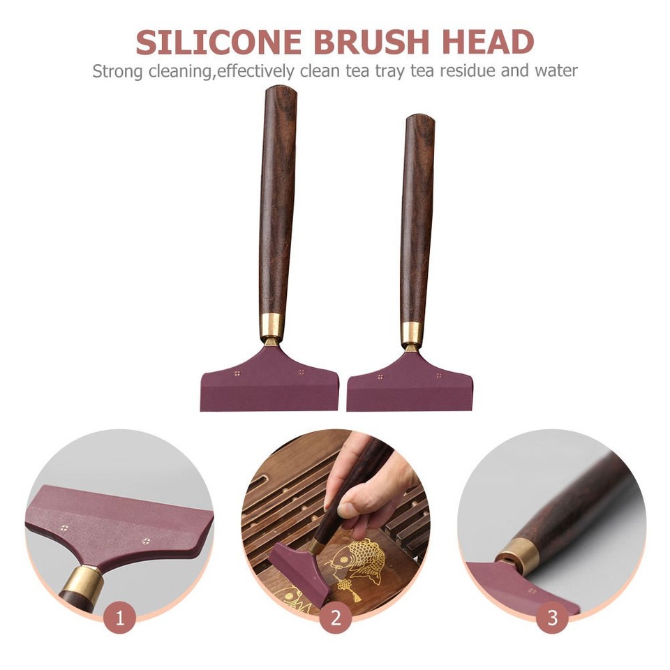 2 Count Spazzola Per Vassoio Da Tè Accessori Cerimonia Del Raschietto ...