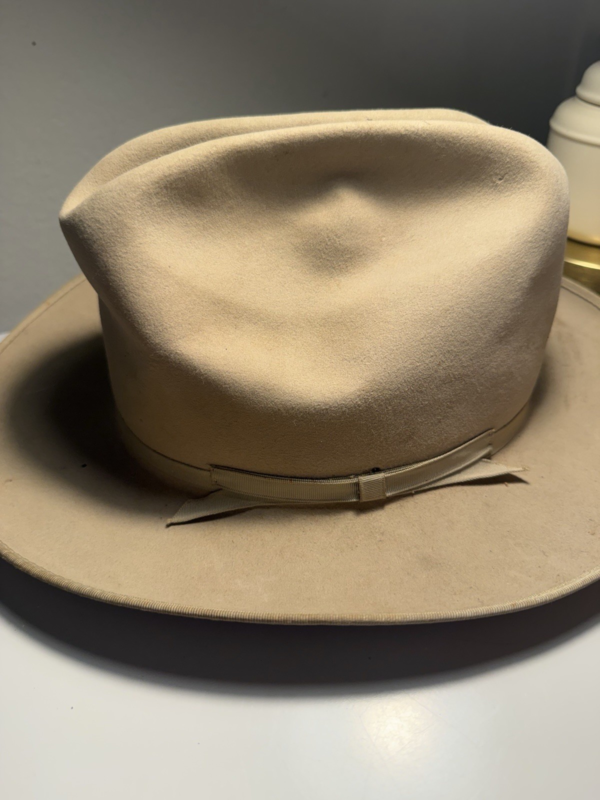 Vintage 1950s Royal Stetson Playboy Felt Hat Hub-Thisteds Great Falls ...