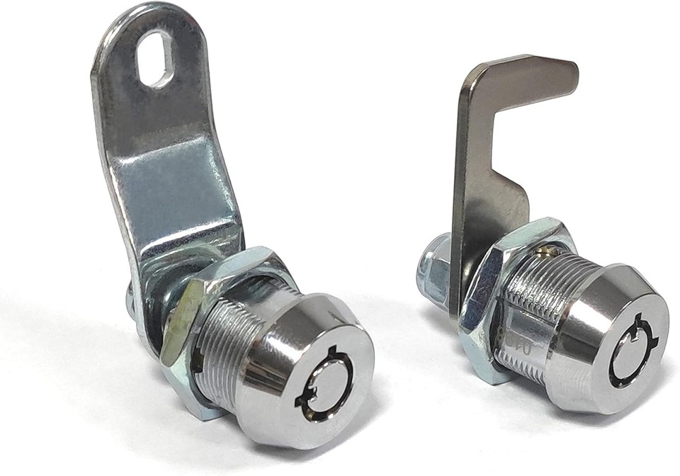 5/8" Tubular Cam Replacement Locks - 2 Pack with Waterproof & Rustproof ...
