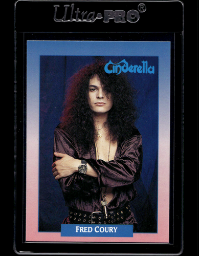 1991 Brockum Rock Cards #73 Fred Coury - Cinderella | eBay