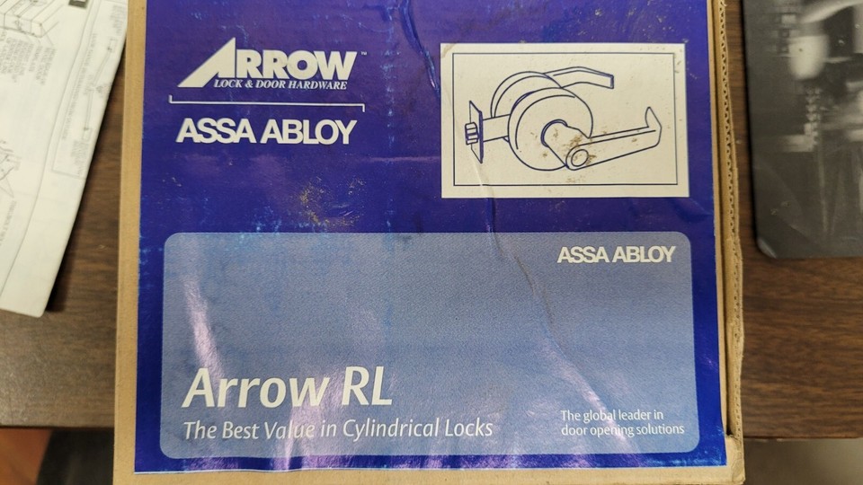 ASSA ABLOY ARROW RL IC Storeroom RL12-SR-03-R62-R71-IC NEW in box ...