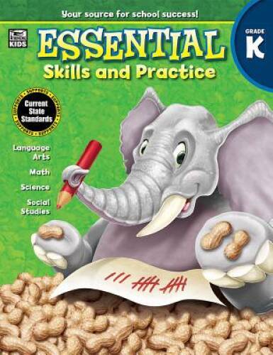 Essential Skills and Practice, Grade K - Paperback By Brighter Child ...