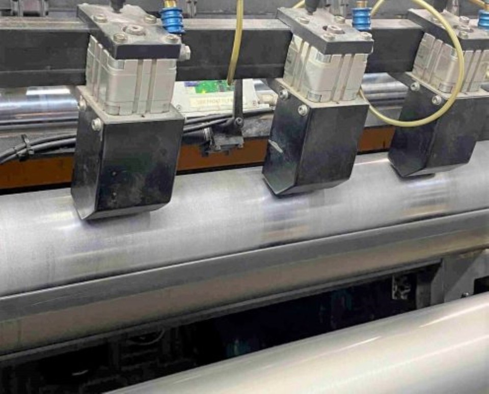 2006 VITS Rotocut Sheeter, 578mm 22.750" 38" wide, Siemens servo drive ...