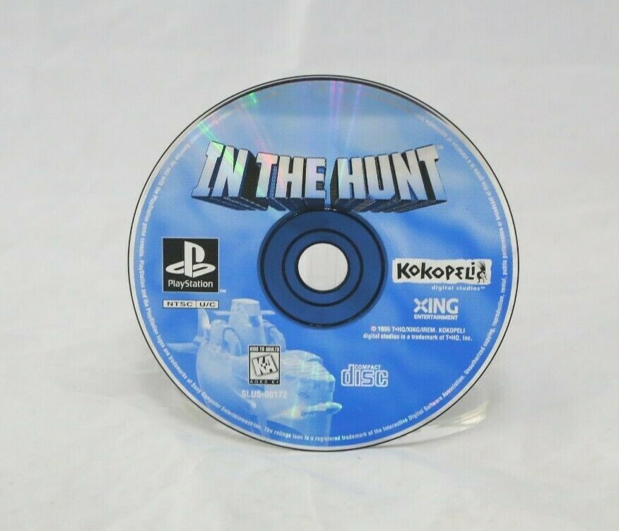 In the Hunt PS1 Disc Only Tested Working | eBay