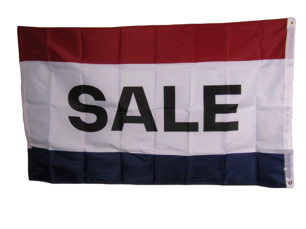 3x5 Advertising Sale Heavy Duty Polyester Nylon 200D Double Sided Flag ...
