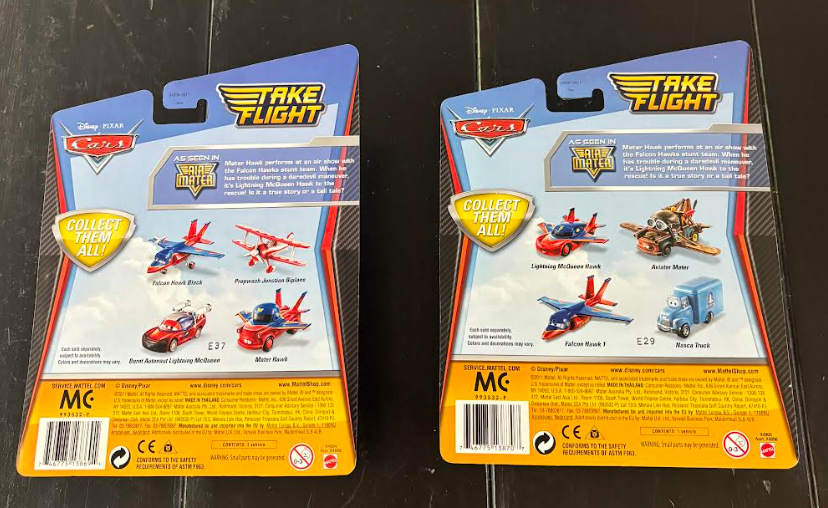 Disney Pixar Cars Take Flight Mater Hawk Lightning Mcqueen Hawk | eBay