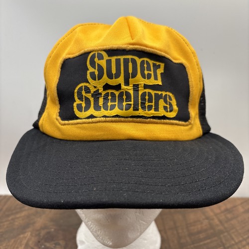 Vintage 70s Pittsburgh Steelers truckers ball cap super Steelers | eBay