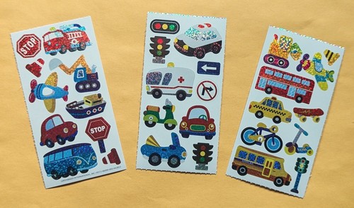 Pixar Cars Scrapbook Stickers ( Lot of 3) | eBay