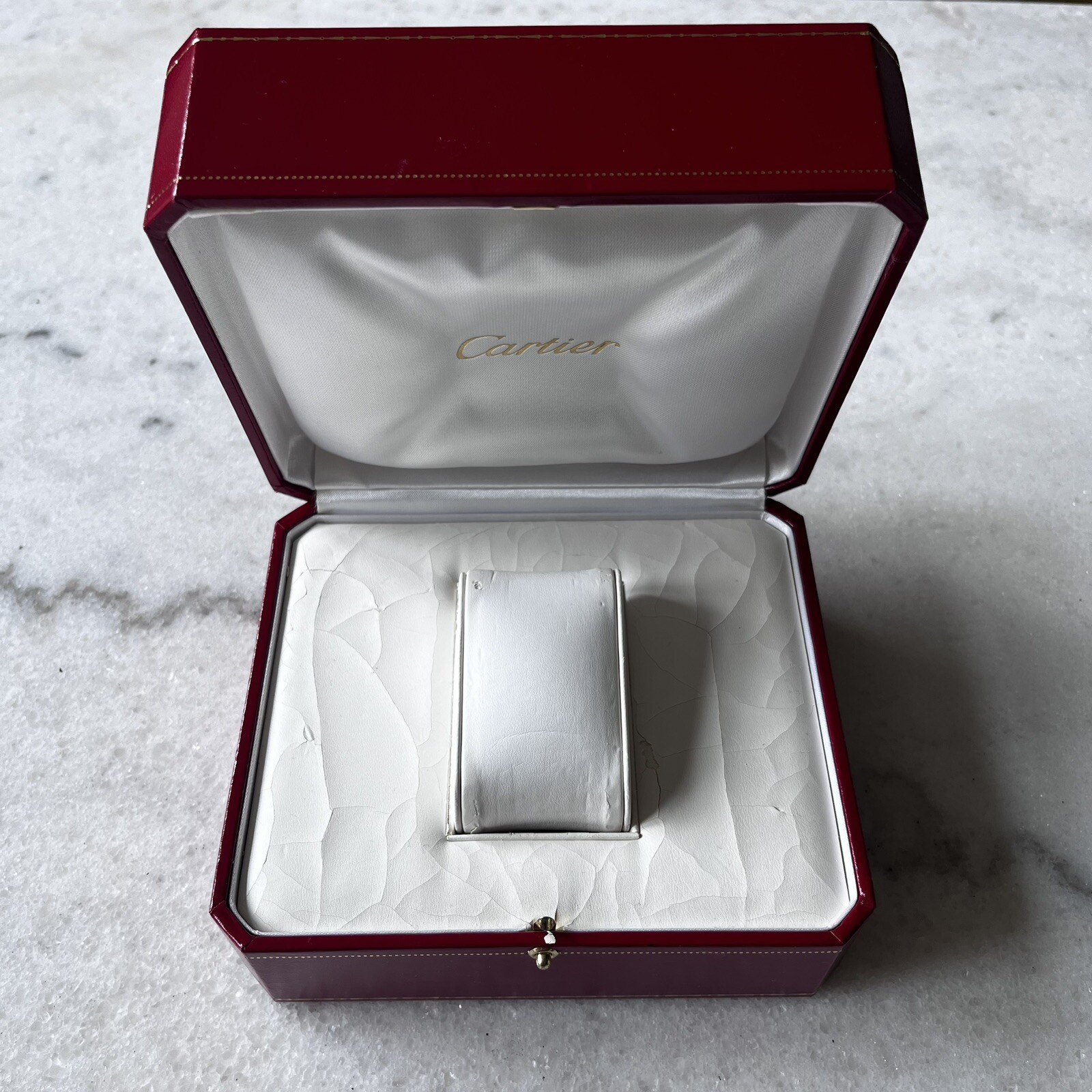 Red Cartier Watch Box Authentic Pre-owned without outer box | eBay