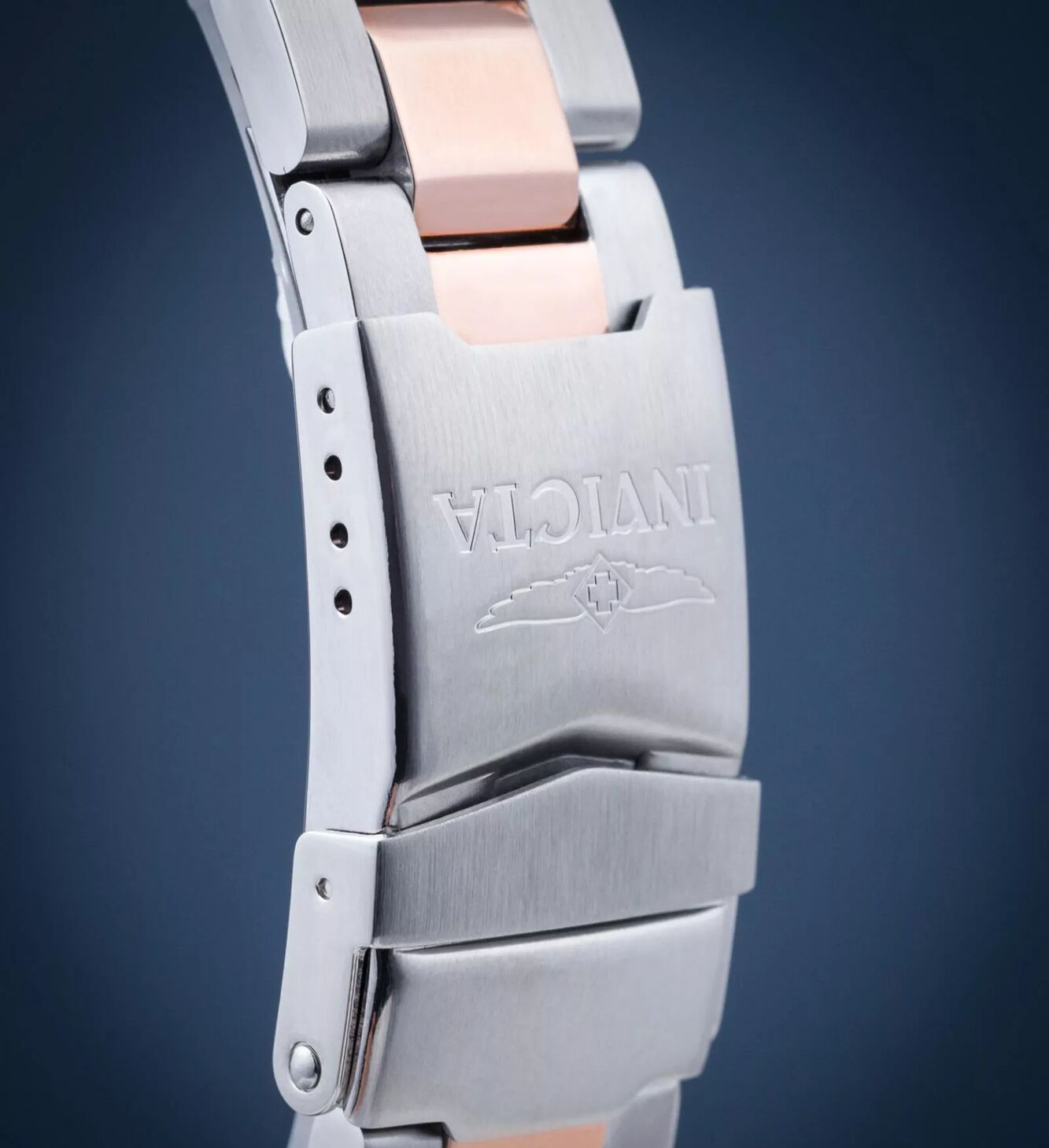 Invicta Men's Speedway 40mm Chronograph Grey Dial Two Tone Stainless ...