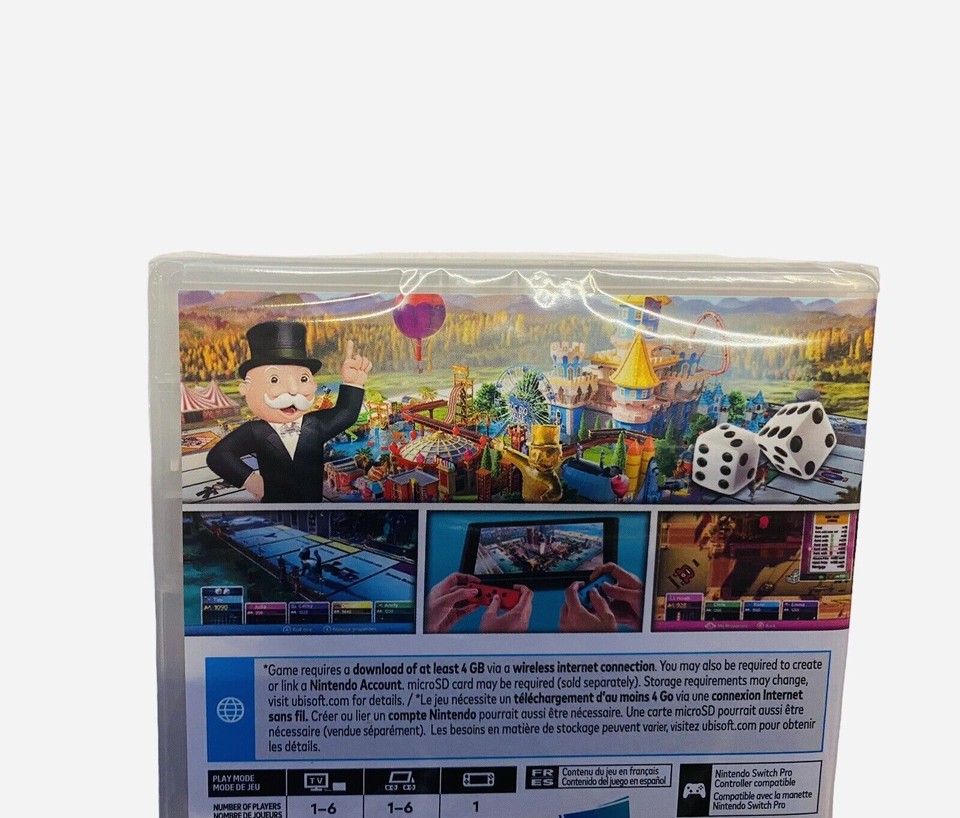NEW - SWITCH - Monopoly for Nintendo Switch Download No Cart 887256113759 | eBay