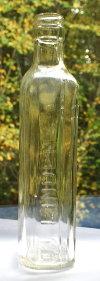 Vintage 1956 Embossed Label Gordon's Liquor Bottle Flask Curved R-514 ...