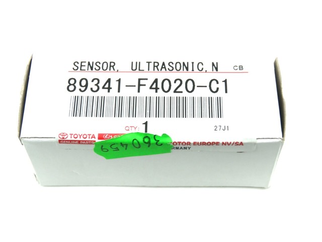 Genuine Toyota Chr C-hr Parking Sensor Ultrasonic Front Center Black ...