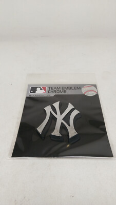 New MLB New York Yankees Car Truck Suv Automobile Plastic Chrome Emblem ...