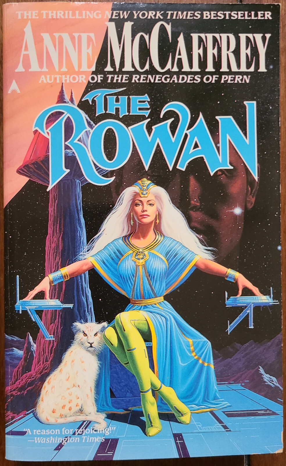 THE ROWAN by Anne McCaffrey (Paperback 1990) The Tower and the Hive ...