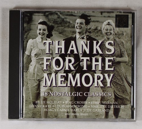 Thanks for the Memory by Various Artists (CD, 1999) 18 Nostalgic ...