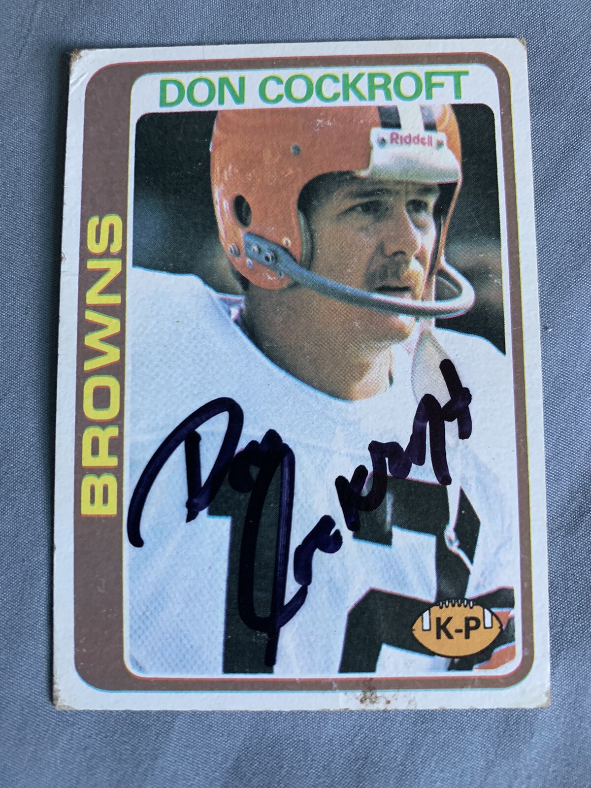 Cockroft/Ambrose Autograph 1978 TOPPS football cards | eBay