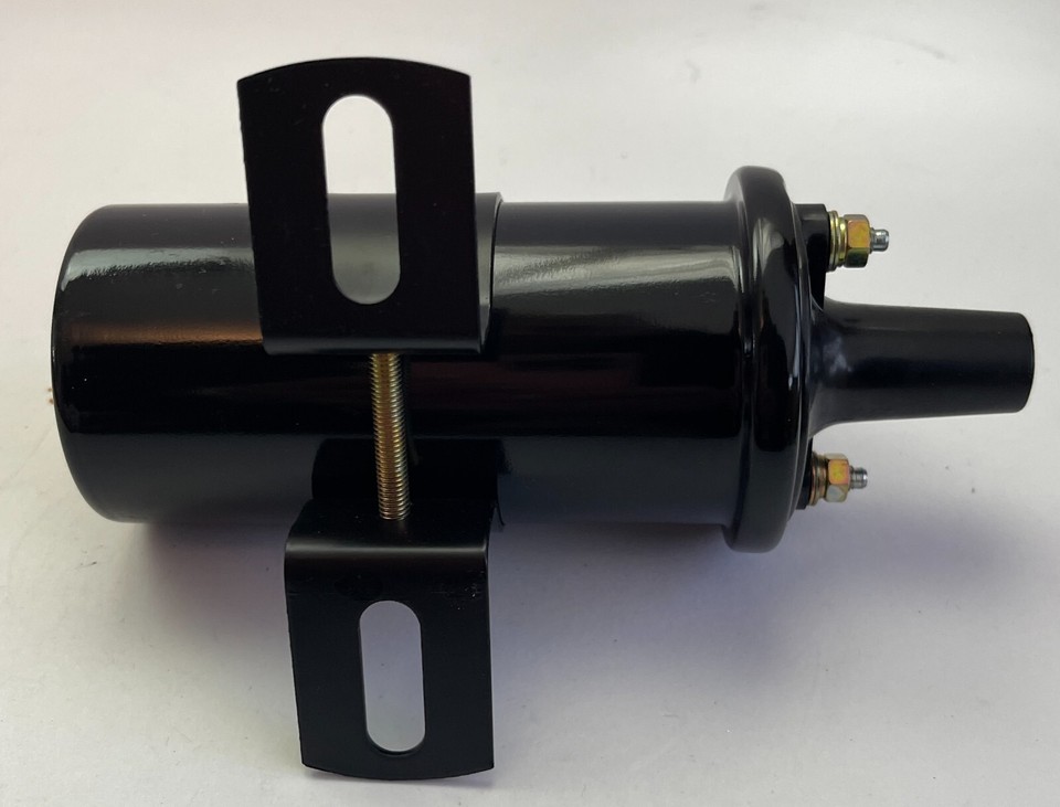 small cap HEI Distributor for AMC JEEP 290 304 360 390 401 + Black Coil ...