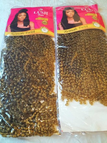Reinah Twist 18'' 80 Strands/Pack Lush Hair Crochet Braids Extension ...