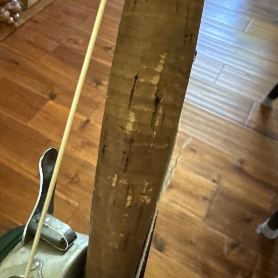 Vintage Grampus Kiraku & Co. Japan Bamboo Hex Fly Rod & Shakespeare ...