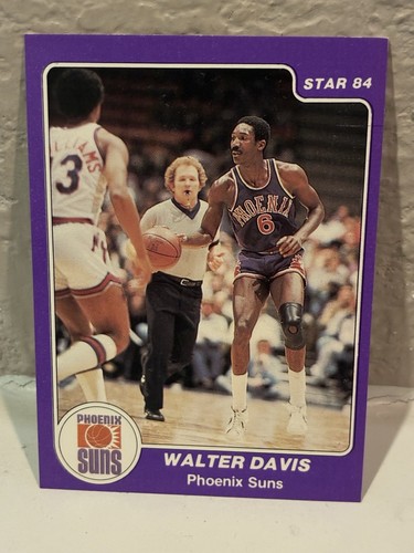 1983-84 Star #109 Walter Davis Phoenix Suns NRMT | eBay
