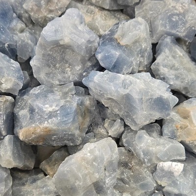 Mexican Blue Calcite, Mixed Bulk 1 LB Bags, For Lapidary Work & Stone ...