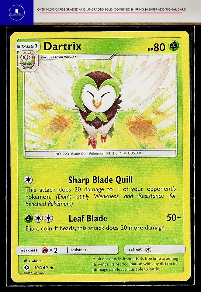 SM Base Set Dartrix #10/149 Uncommon | eBay