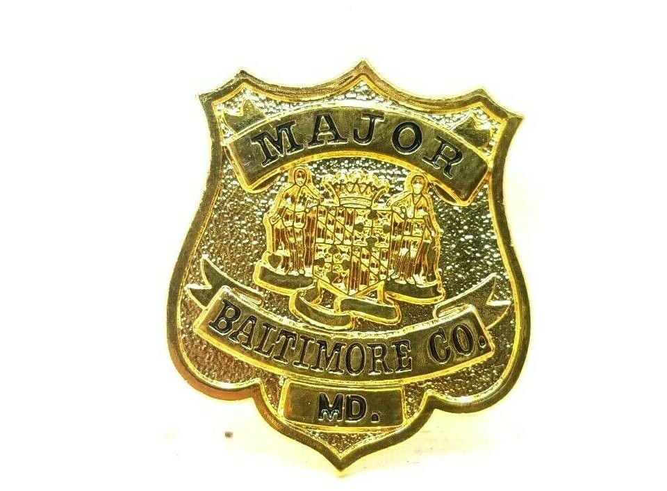 Baltimore City Police Badge Custom Novelty Baltimore Police Collector