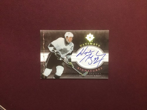 2006-07 UD Ultimate Signatures Wayne Gretzky Auto Autograph US-WG Upper ...