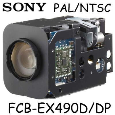 Sony Color CCD Camera 18x Optical Zoom Camera Module FCB-EX490D/DP | eBay