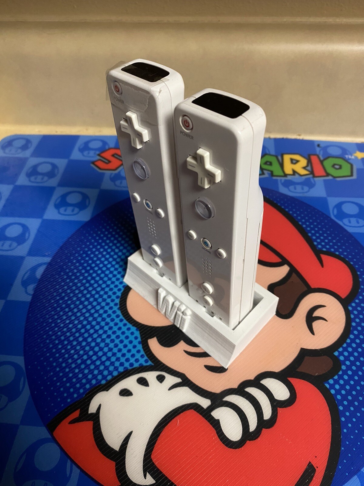 Wii Controller Stand, Holds 2 Wiimotes for Display or Storage! 3D ...