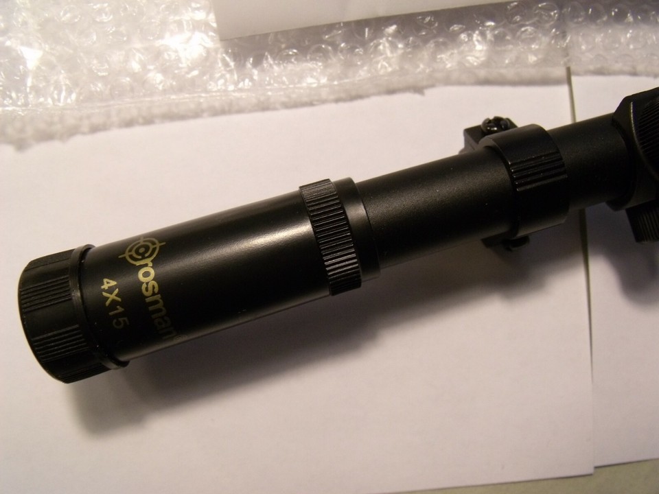 Crosman TargetFinder 4x15 Scope NEW 956258782338| eBay
