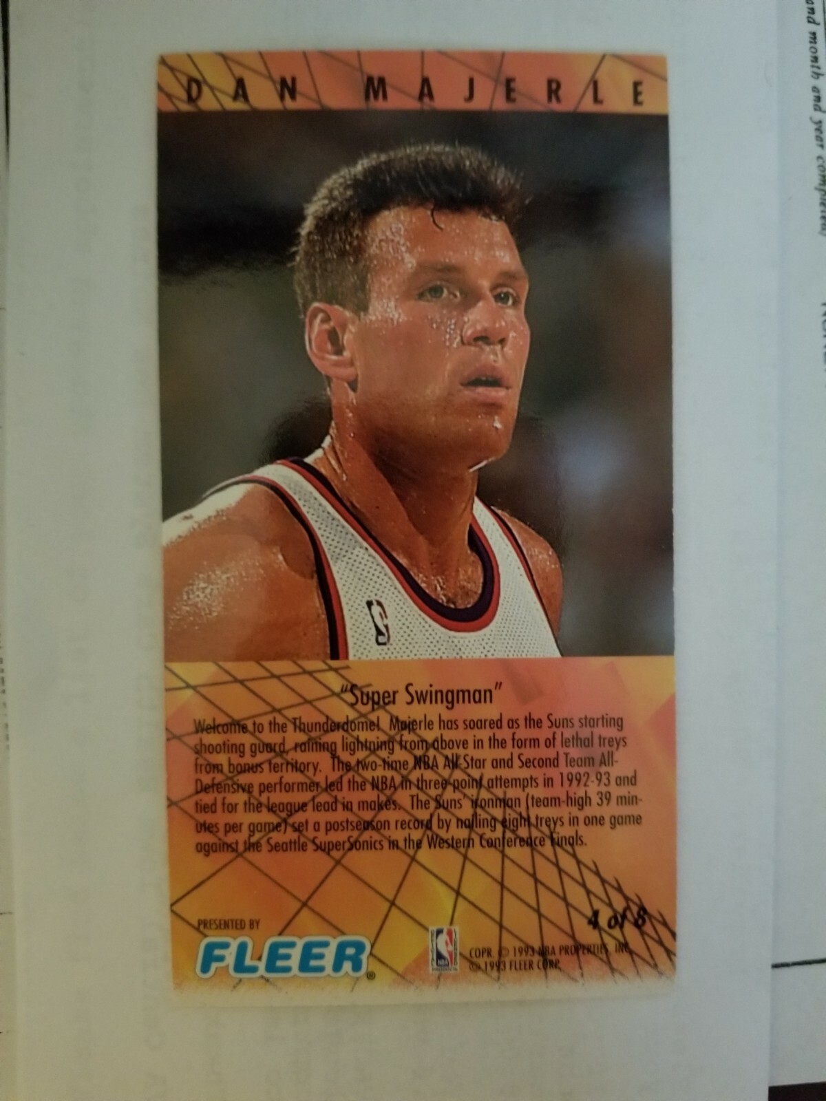 DAN MAJERLE 1993-94 Fleer NBA Jam Session GAMEBREAKERS #4 ~ Phoenix ...