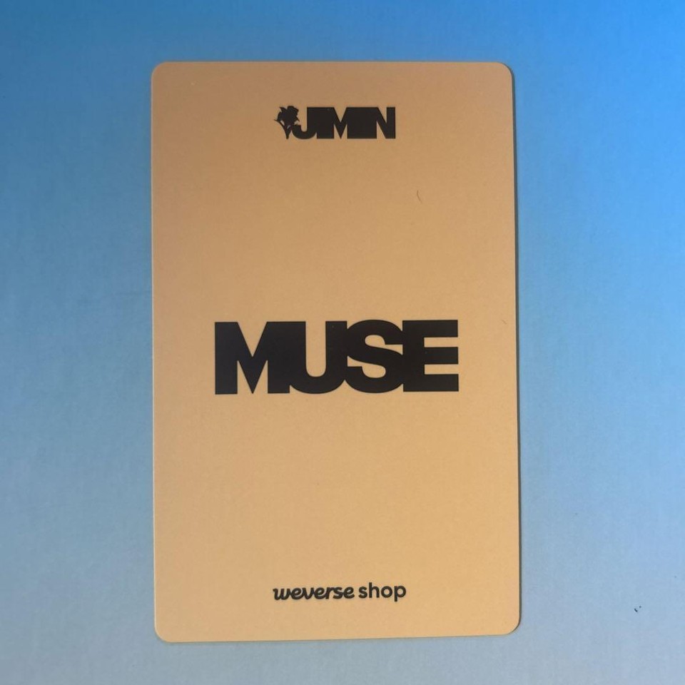 Bts Jimin Trading Card Solo Album Muse Purchase Bonus | eBay