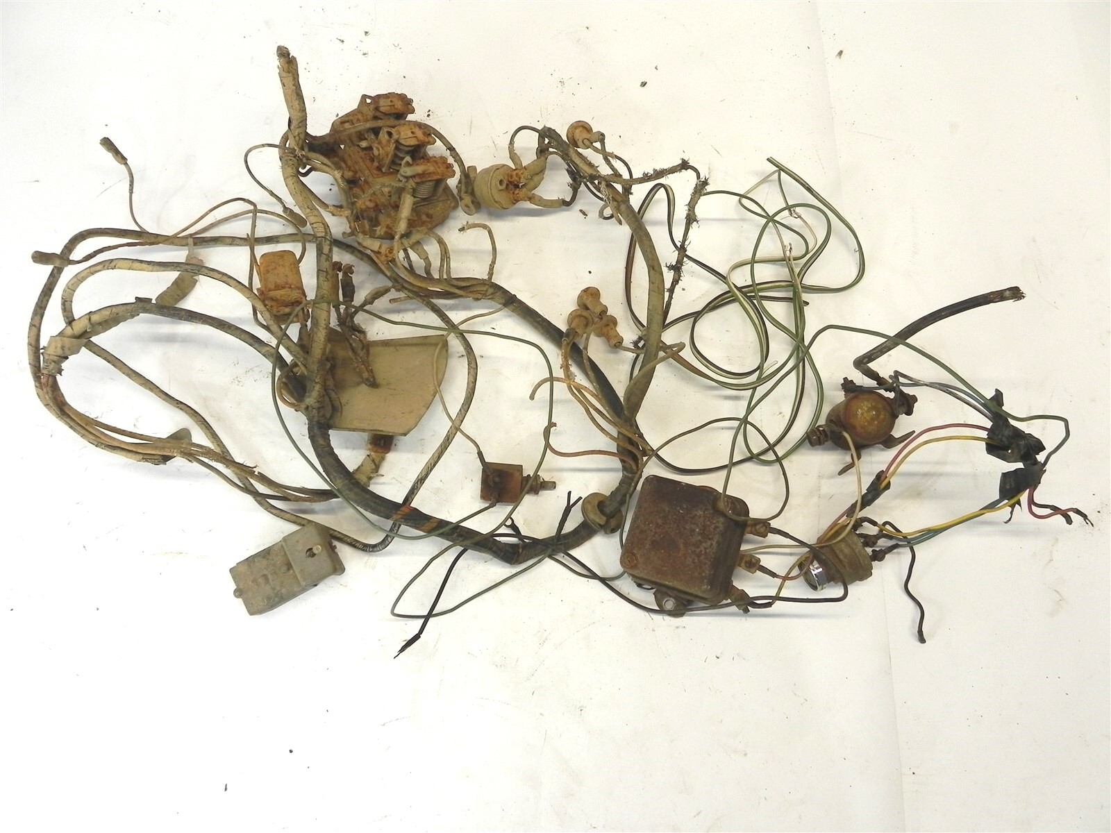 LOT OF VINTAGE USED 1959-1960 CADILLAC ELECTRICAL WIRING HARNESSES W ...