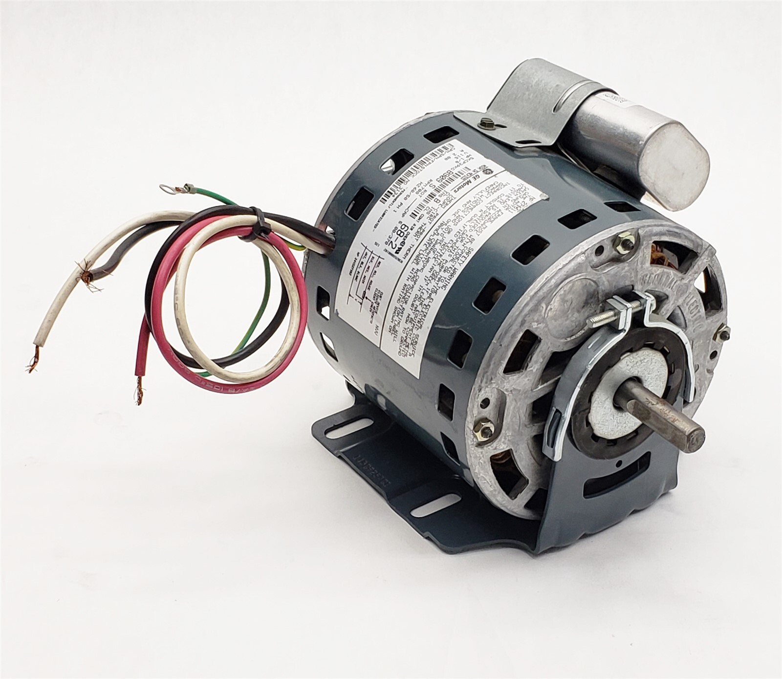 GE 5KCP39KGB909S 1/8 HP Motor 700 RPM 115 Vac Permanent Split Capacitor ...