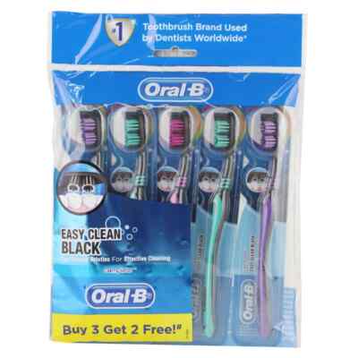 Oral B Complete Easy Clean Black Soft Toothbrush [Buy 3 Get 2 Free] | eBay