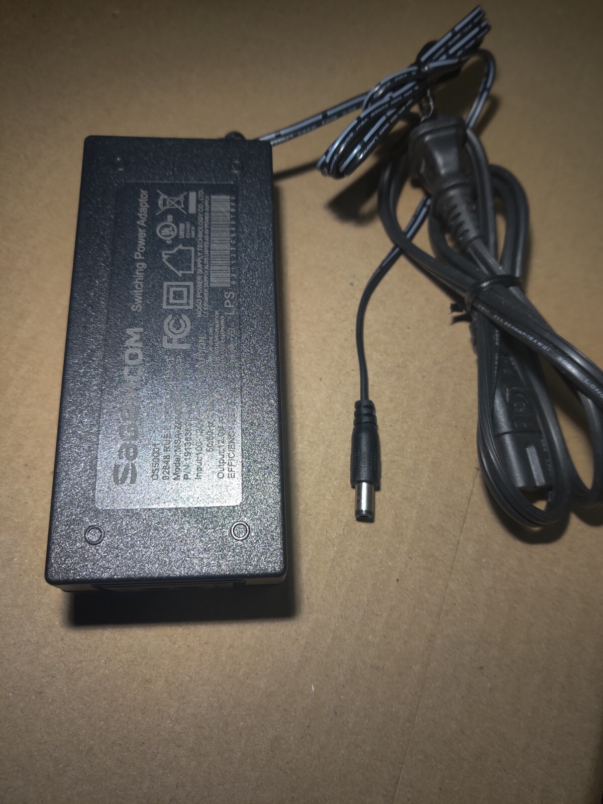 Sagemcom MSA-Z5000IS12.0-60A-P Switching Power Adapter 12V 5A for ...