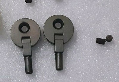 Original Singer Sewing Machine cabinet HINGES 1 hole banjo LOLLIPOP | eBay
