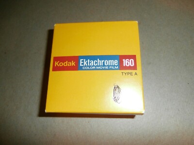 Vintage Kodak Ektachrome Color Movie Film 160 Type A Sealed Expired ...