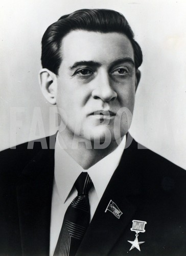 Photo de presse vintage Dolghikh Vladimir Ivanovic,Secrétaire PVC,Urss ...