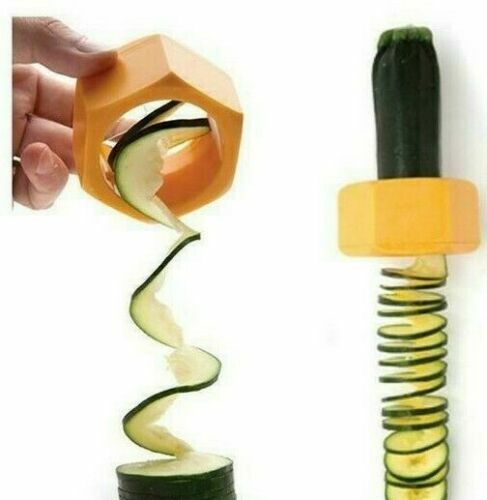 Cucumber Kitchen Spiral Slicer Fruit Vegetable Peeler Cutting Tool UK ...