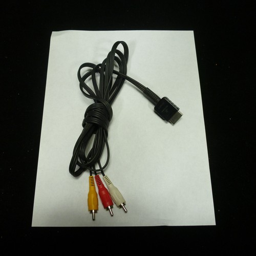Genuine OEM Original Sony PlayStation PS1/PS2 AV Audio Video Cable RCA ...