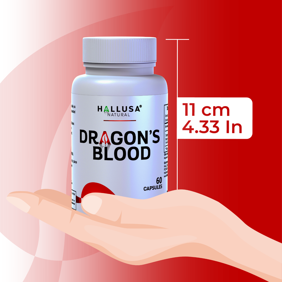 Dragon’s Blood Capsules 1000 mg Croton Lechleri Healing Support Ulcers ...
