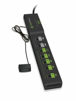 TRICKLE STAR 7 Outlet Advanced 4ft Power Strip Energy Smart Energy ...