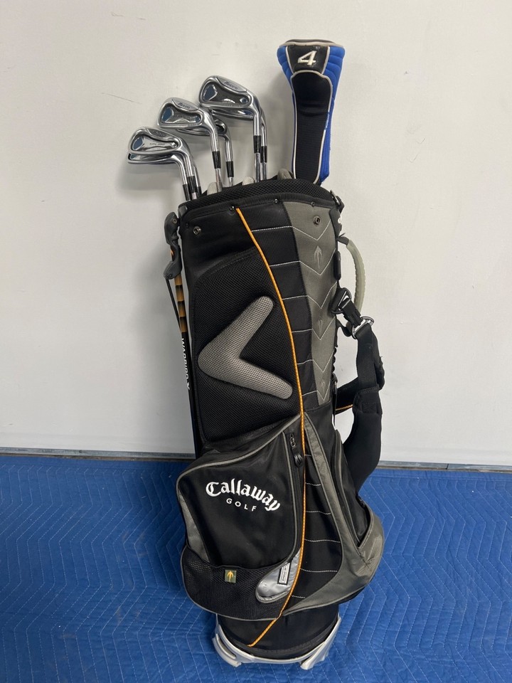 MIZUNO MX-950 Golf Club Set w/ Callaway Bag 5, 6, 7, 8, 9, P, G, 3 & 4 ...
