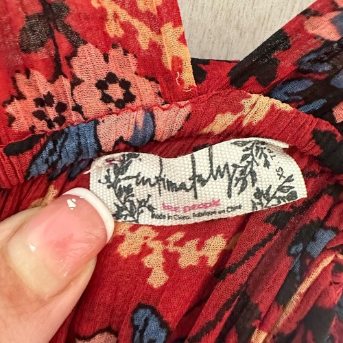 Intimately Free People Dance With Me Sheer Floral Maxi Dress In Pink | eBay